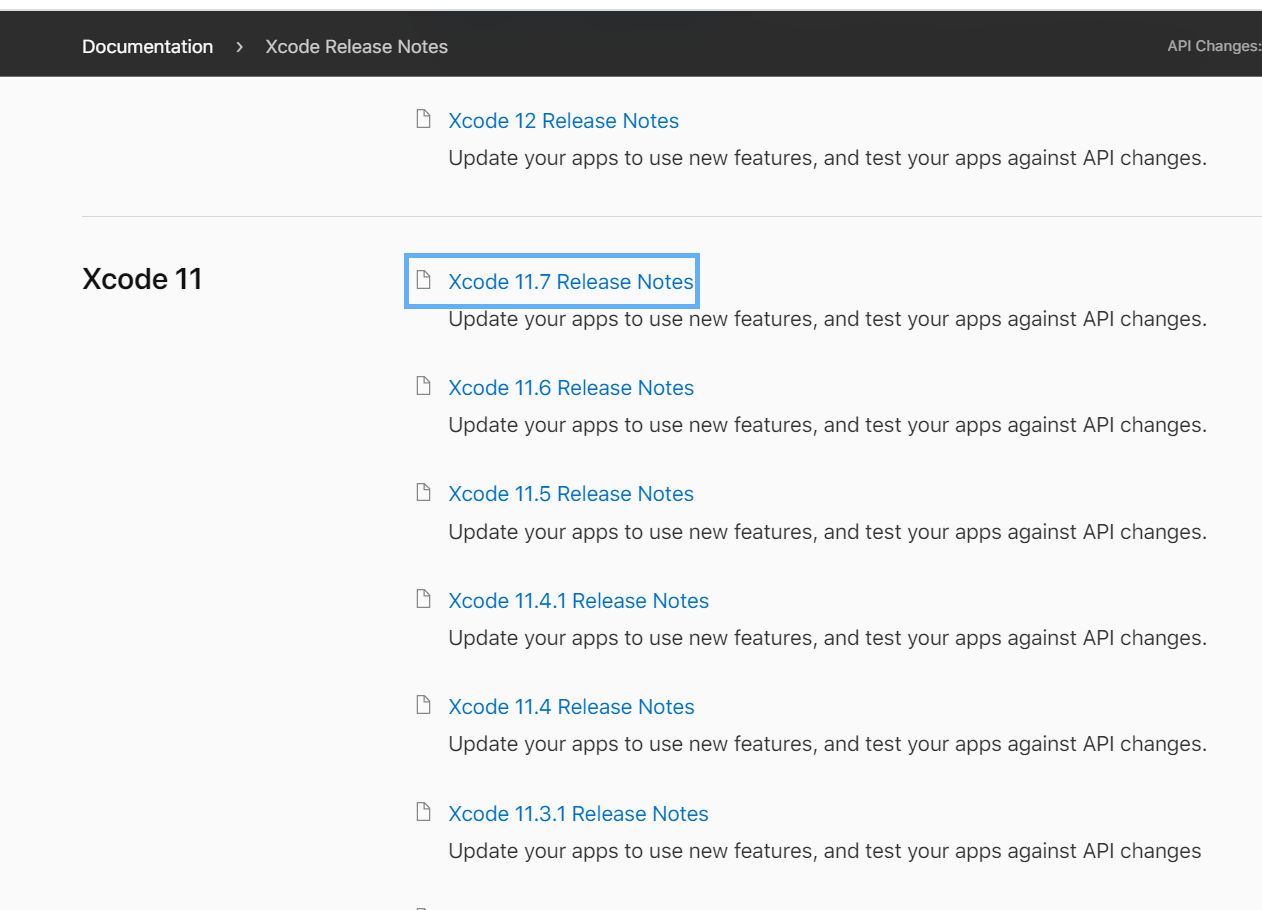 mac系统版本与Xcode版本有冲突 | huanblog