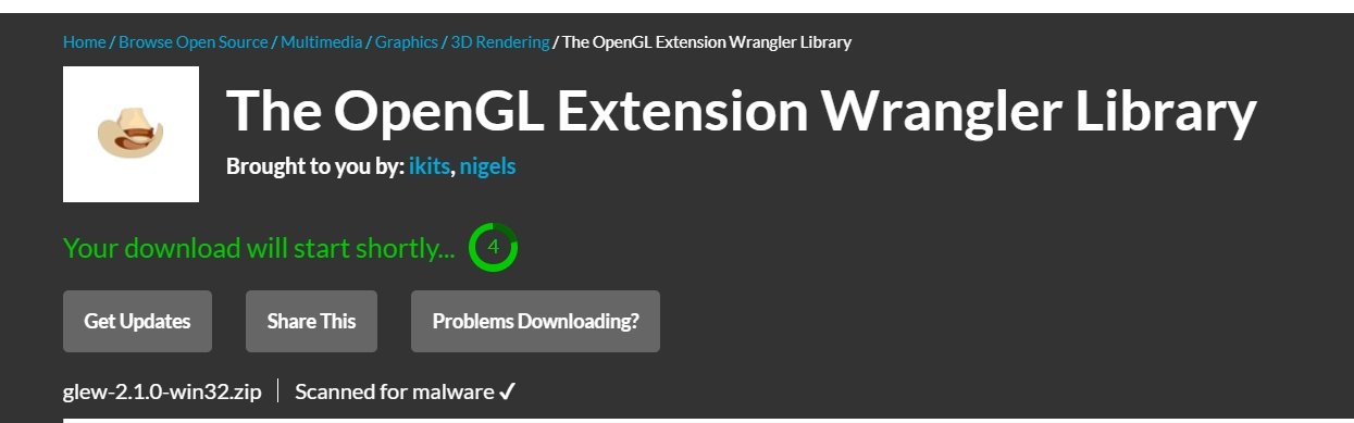OpenGL环境搭建(GLEW版) | huanblog